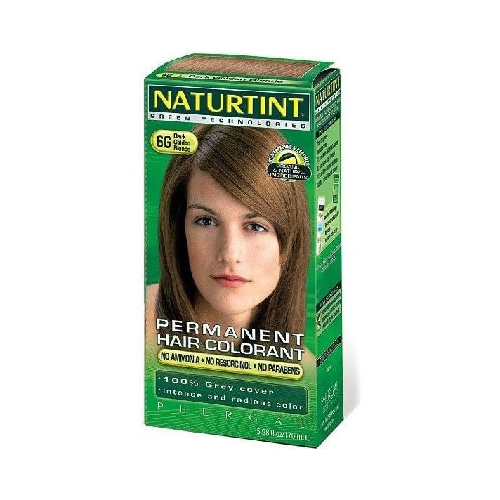 Naturtint Permanent Hair Dye (Colorant) - Dark Golden Blonde 6G - 150ml – RightNutri-Supplements