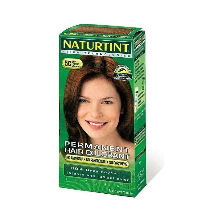 Naturtint Permanent Hair Dye (Colorant) - Light Copper Chestnut 5C ...